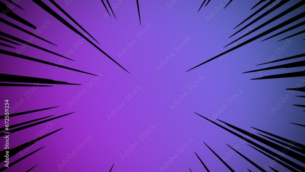 Comic speed lines in motion. Abstract Background superhero. The effect ...