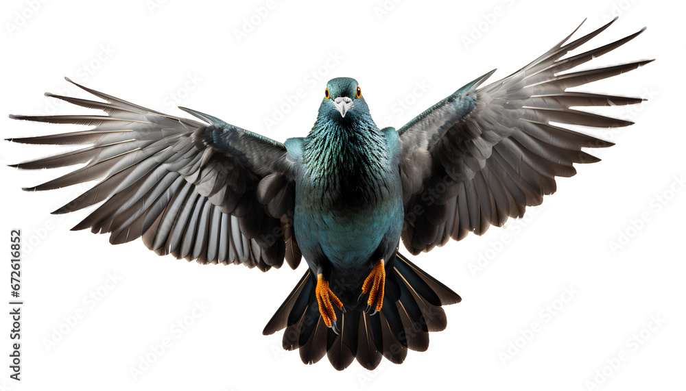 Pigeon in flight png. pigeon flying with wings spread png. pigeon ...