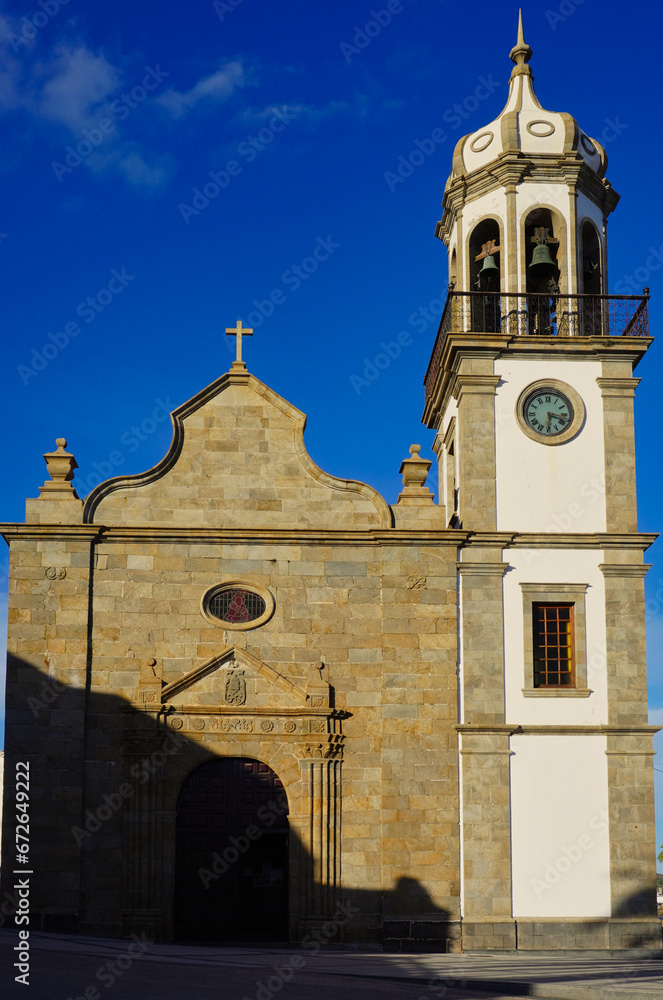The church of San Antonio de Padua. Catholic temple located in Granadilla. Tenerife (Canary ...