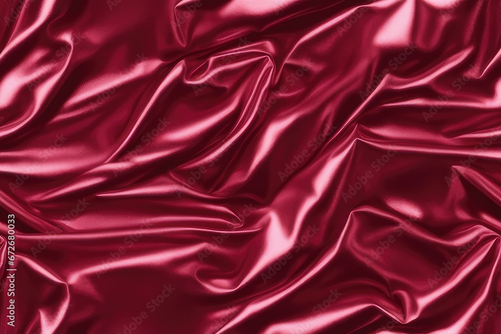 seamless dark ruby red wrinkled metallic foil christmas tissue wrapping ...