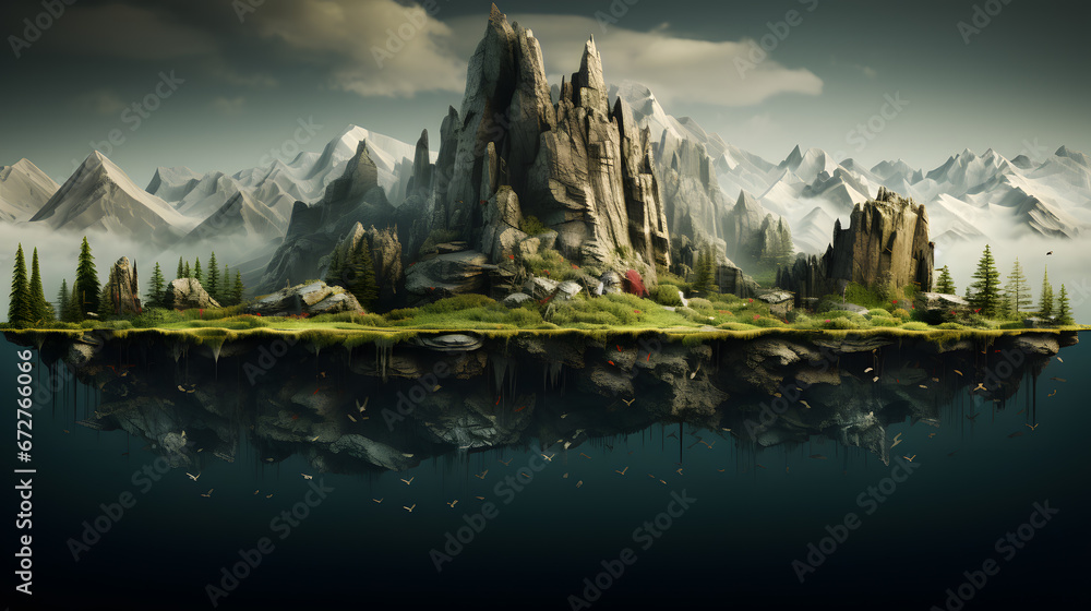 Foto de An image capturing the stark reality of climate change: melting ...