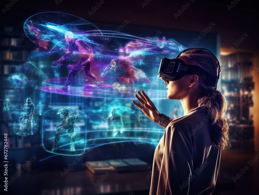 Value Proposition Hologram Futuristic Interface Augmented Virtual ...