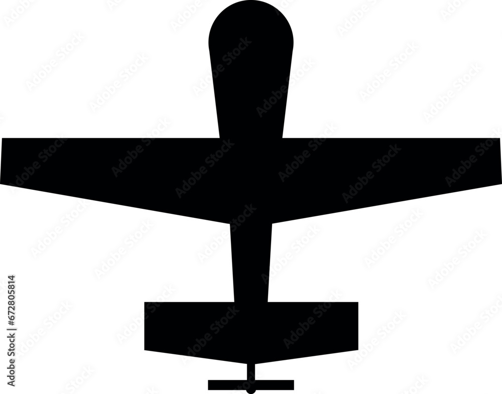Unmanned Aerial Vehicle sign. Military signs and symbols. Stock Vector ...