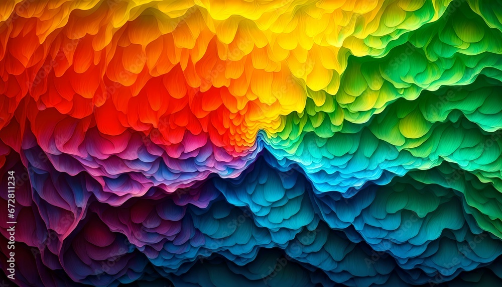 Rainbow background of multi-colored stripes of the colors of the LGBT ...
