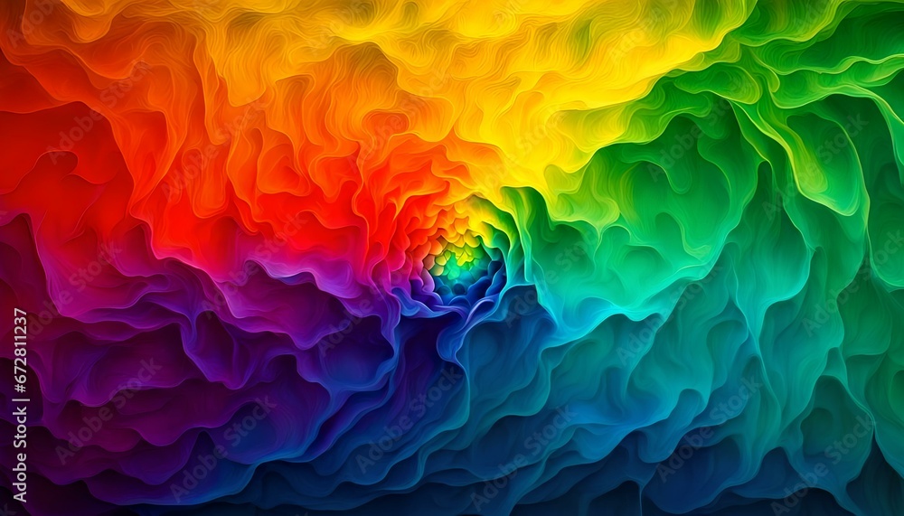 Rainbow background of multi-colored stripes of the colors of the LGBT ...