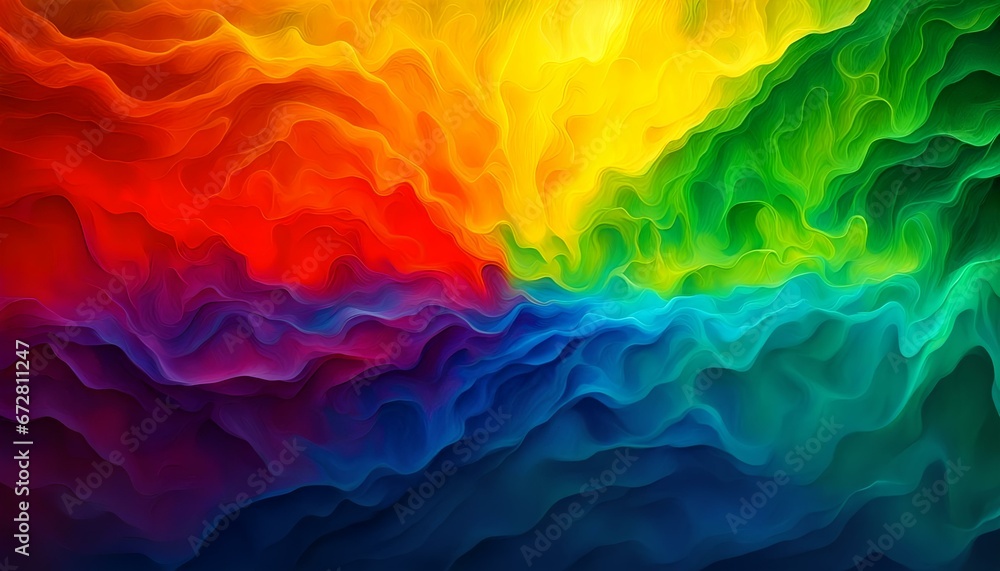 Rainbow background of multi-colored stripes of the colors of the LGBT ...