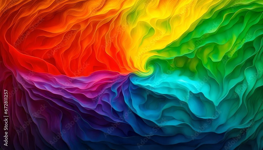 Rainbow background of multi-colored stripes of the colors of the LGBT ...