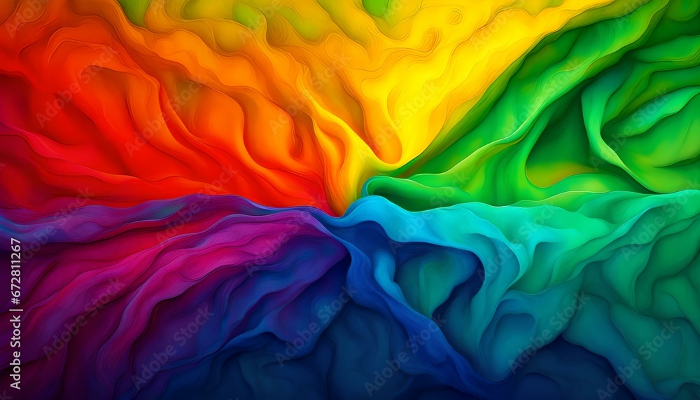 Rainbow background of multi-colored stripes of the colors of the LGBT ...