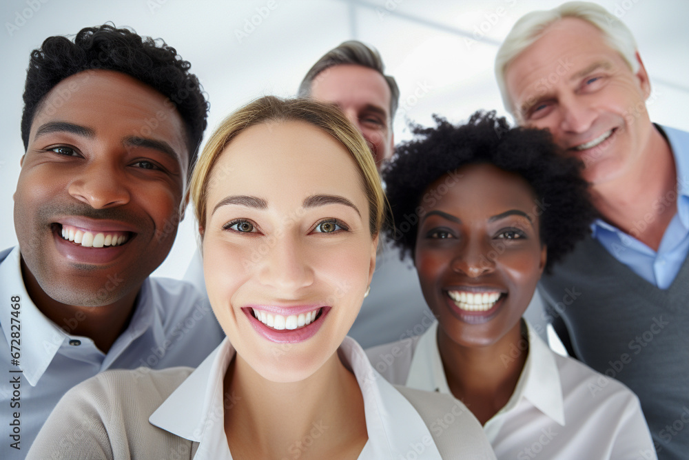 Happy Employees From Different Backgrounds and Races Celebrating ...