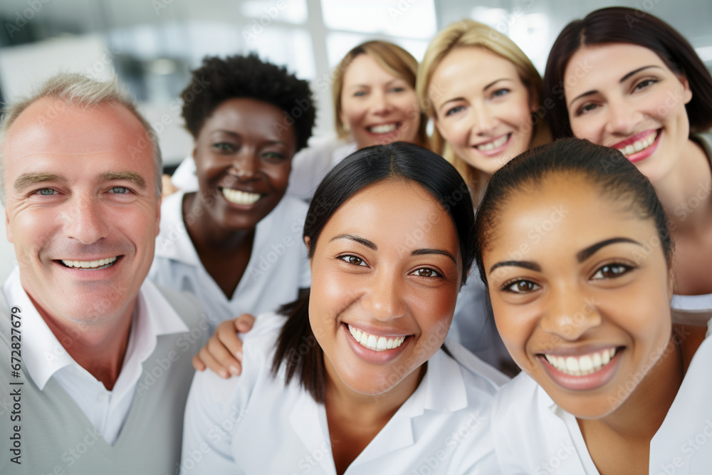 Happy Employees From Different Backgrounds and Races Celebrating ...