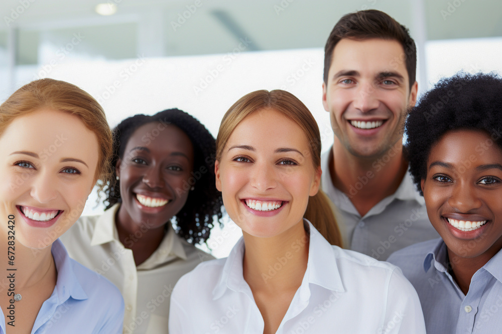 Happy Employees From Different Backgrounds and Races Celebrating ...