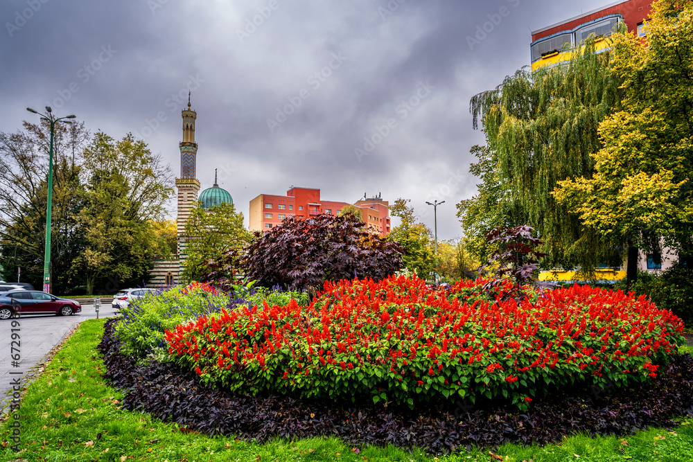The steam engine house on the Neustädter Havelbucht in Potsdam ...
