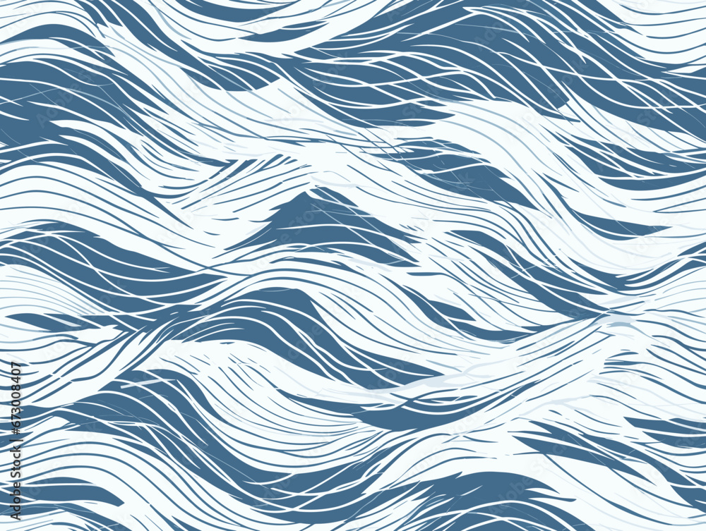 Drawing of Abstract wind texture sea ocean and river illustration ...