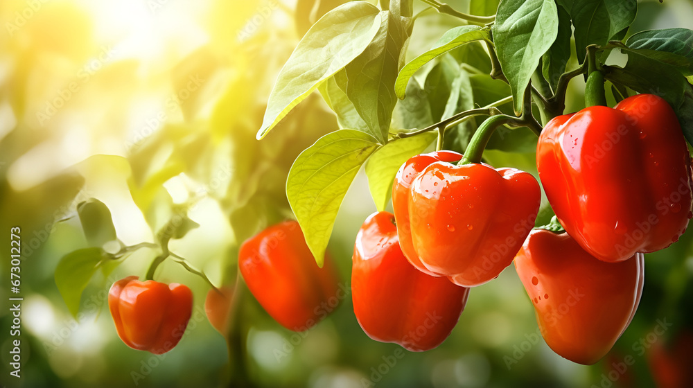 Red Bell Pepper Plant: A Glimpse into Farm Life,Growing the Perfect ...
