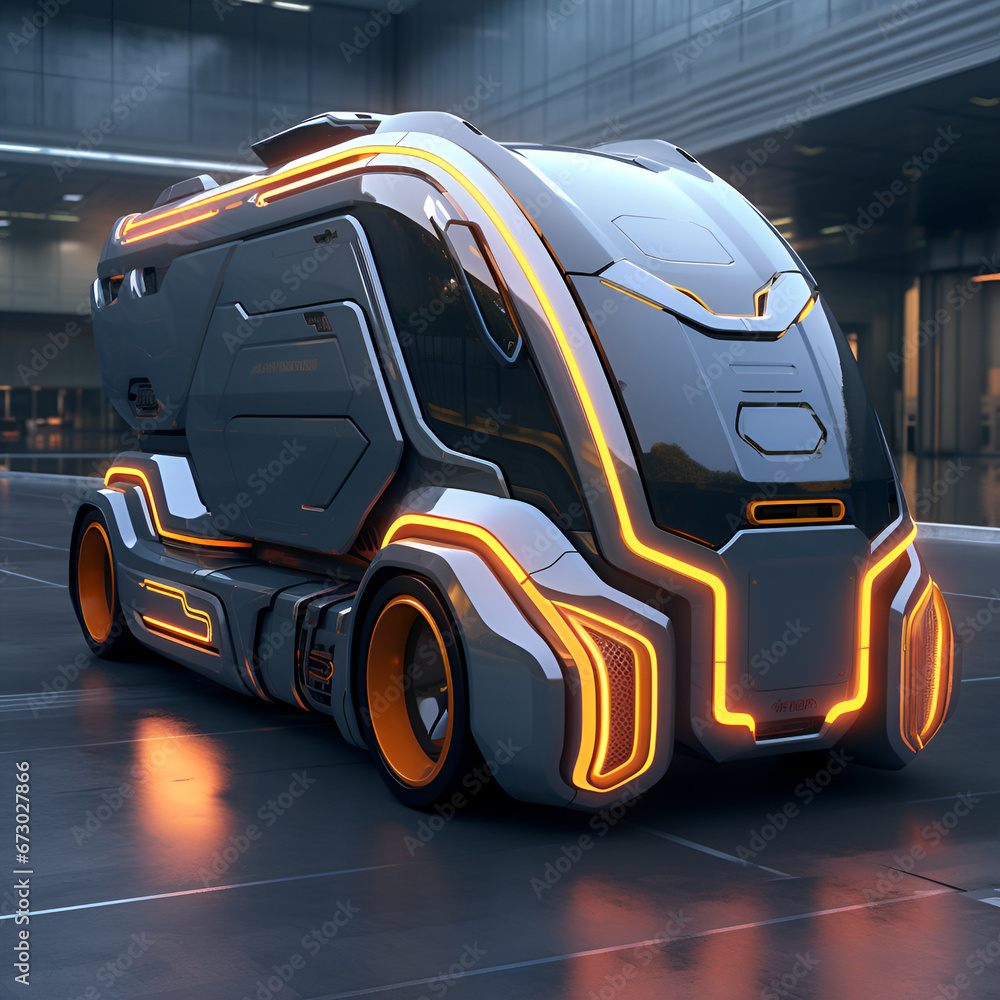 Futuristic Truck Concept Truck Cool Future Truck Design Semi Truck ...
