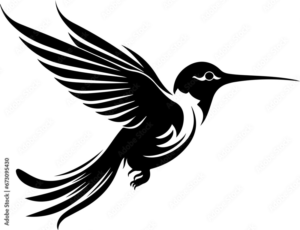 Vetor do Stock: Hummingbird SVG, Bird SVG, Hummingbird Silhouette SVG ...