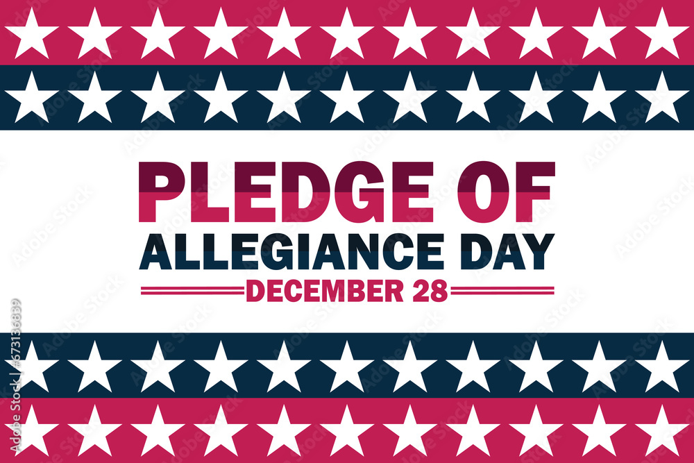 Pledge Of Allegiance Day, background design wallpaper. December 28 ...
