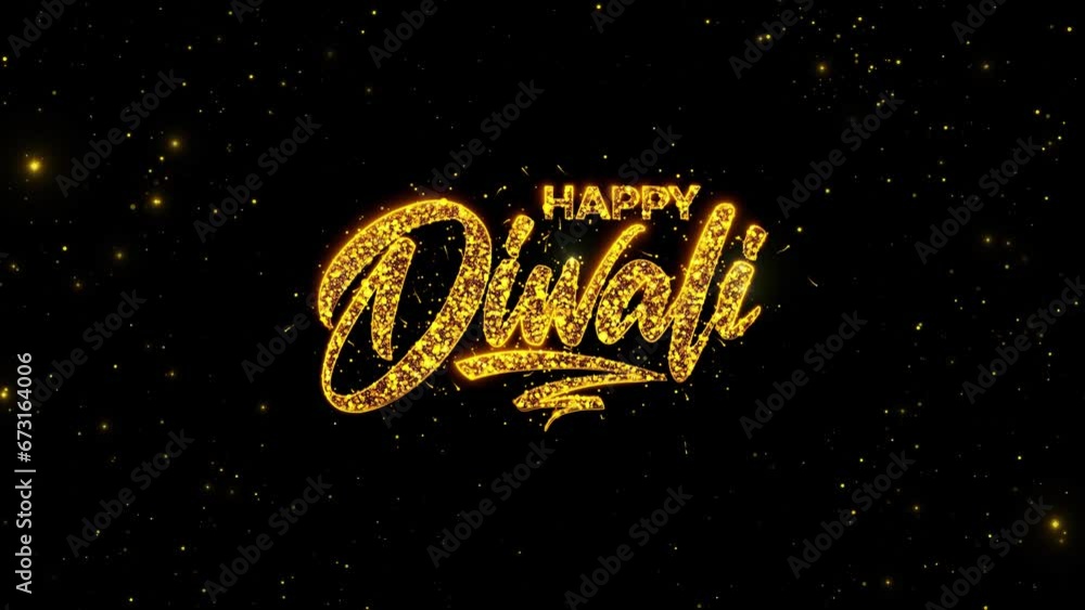 Golden Diwali Greetings wishes diya lamp, Diwali Fireworks and Rangoli ...