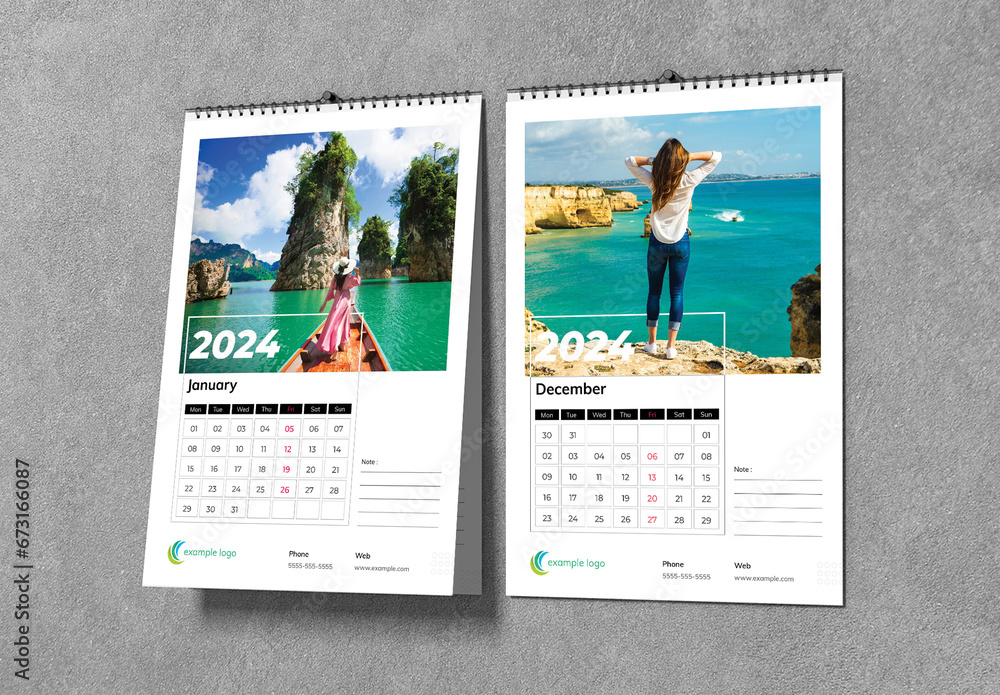 Calender Layout Stock Template | Adobe Stock