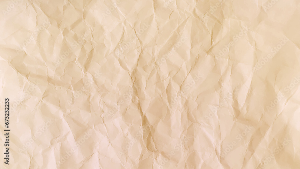 Brown crinkled paper texture background and Glued paper wrinkled effect ...