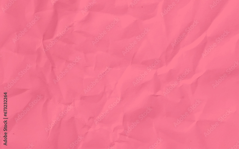 Pink crinkled paper texture background and Glued paper wrinkled effect ...