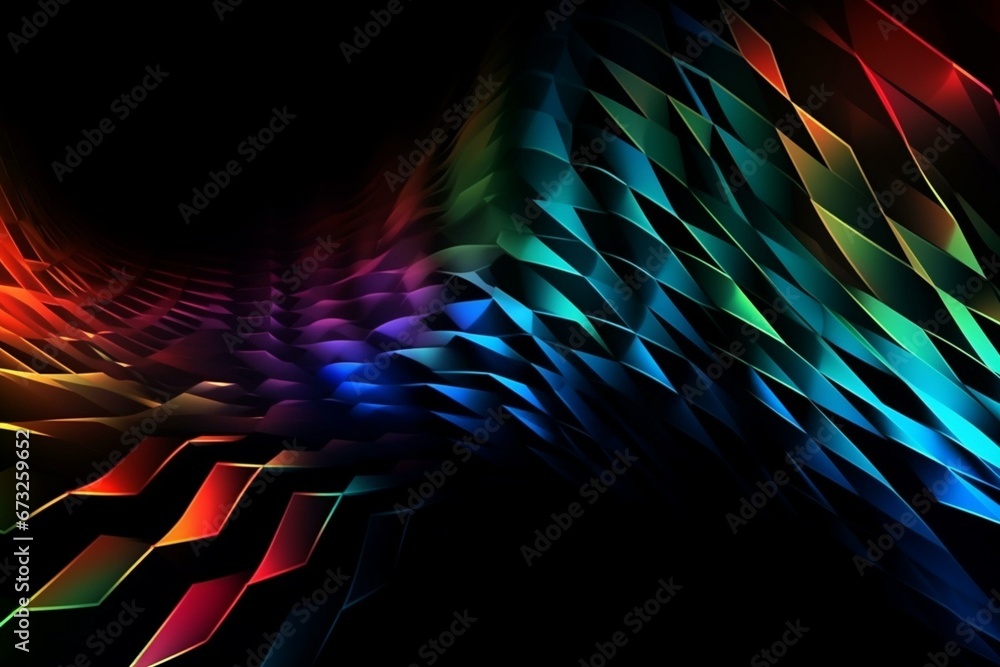 Digital background material with computer graphics style. Generative AI ...