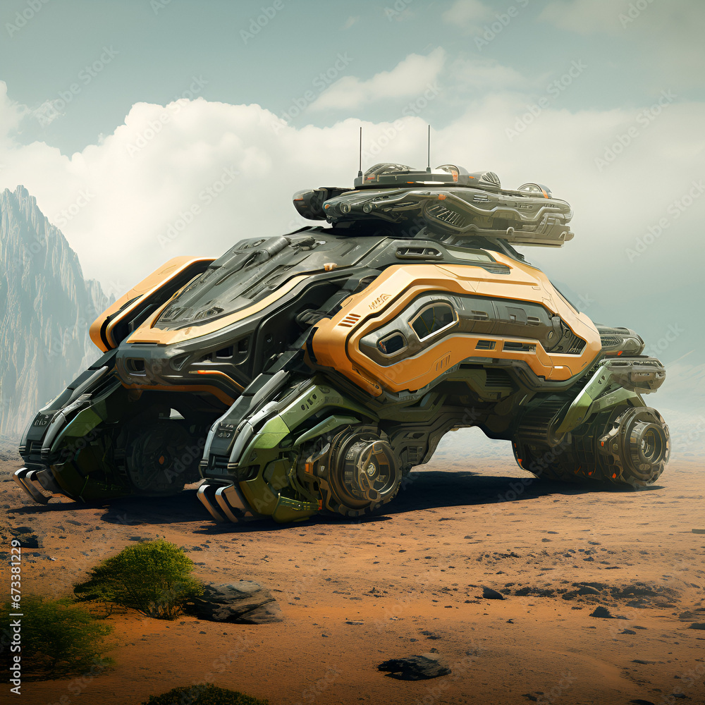 Futuristic Tank Concept Tank Military Tank Future Design Cool Tank War ...