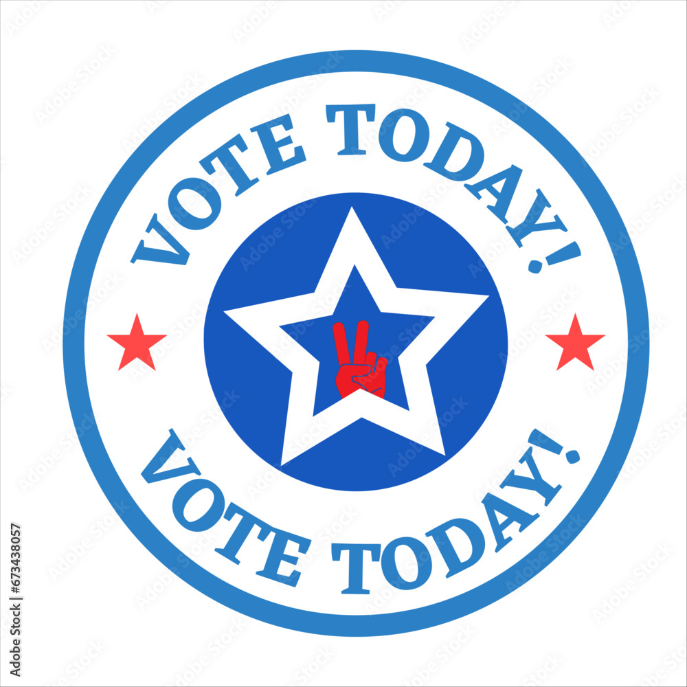 Vote to win Election 2023 banner design USA General Election vector EPS ...