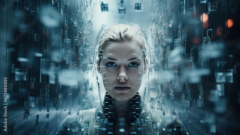 the concept where humans and artificial intelligence collaborate to ...