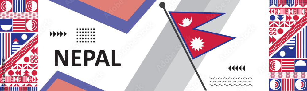 Nepal National day or Happy Teej Festival banner creative banner,Nepali ...