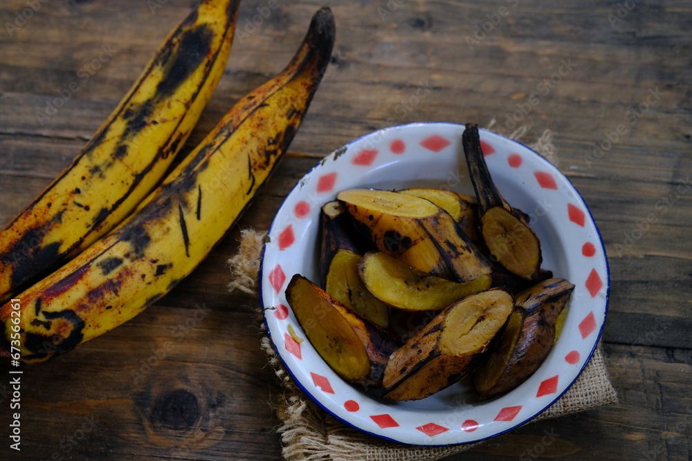 Pisang Tanduk Matang. Pisang Tanduk or Pisang Agung is one of the ...