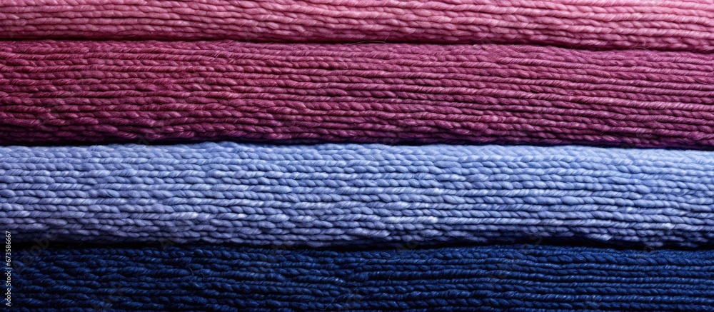 Detailed view of an artistic textile pattern as a backdrop for ...