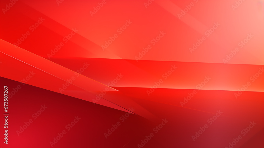 abstract red white square background with geometric shapes design for ...