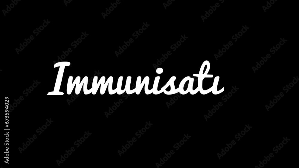 World Immunisation Day Text Animation. Excellent for banners, social ...