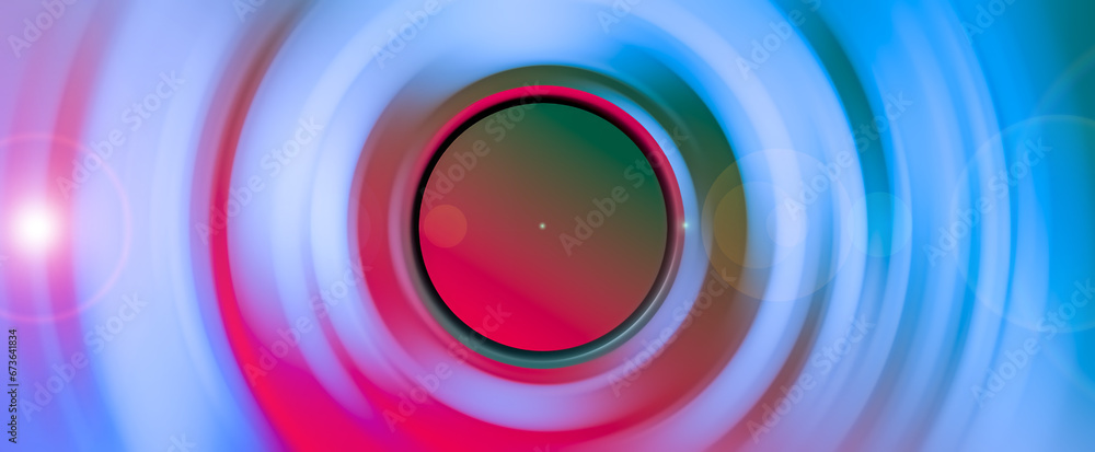 Radiant Motion: Abstract Spinning Rays of Light Wallpaper "Dynamic ...