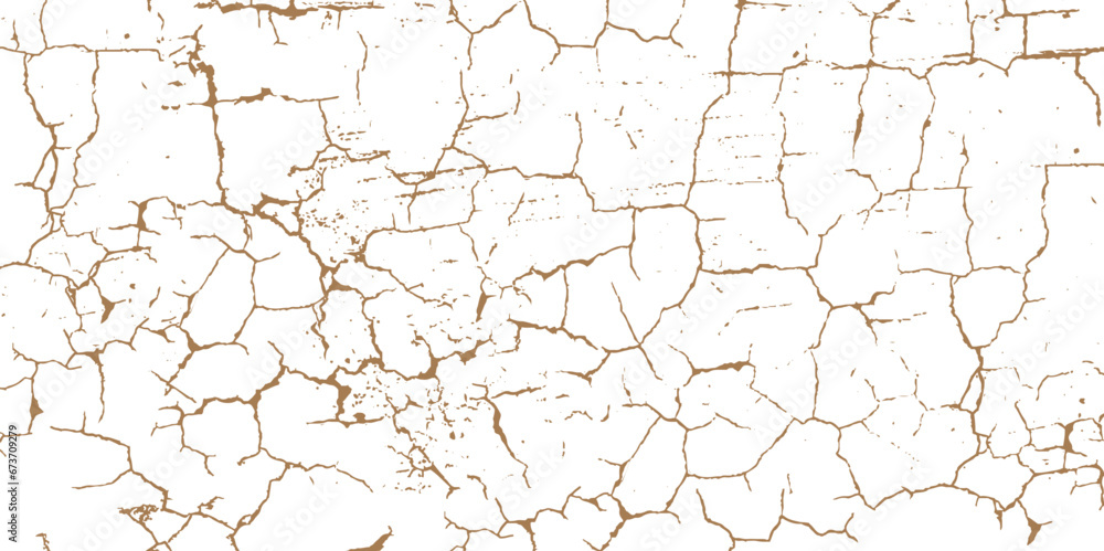 Peeling paint on the wall. Panorama of a concrete wall with old cracked ...