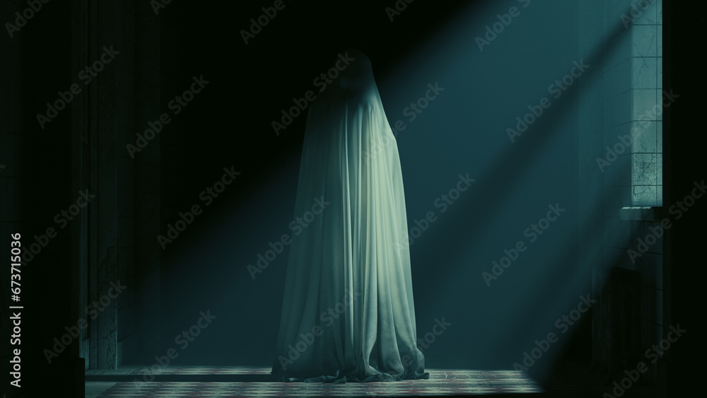 Ghostly figure looking over its shoulder ghost asylum abandoned ...