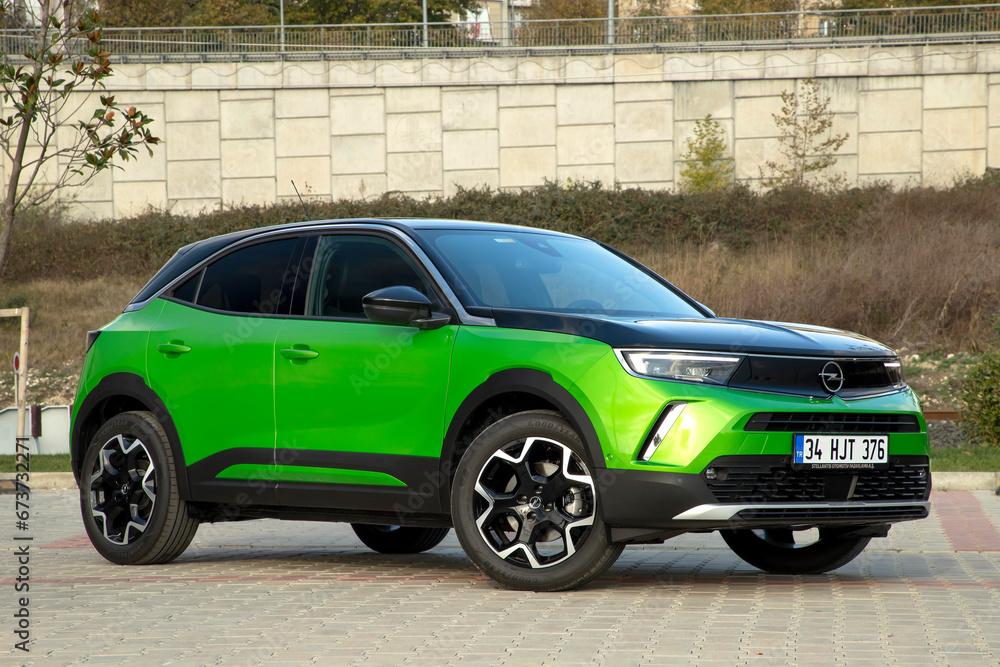 Opel Mokka e is an all-electric compact SUV produced by German ...