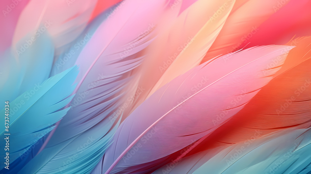 Feather Art PPT Background Poster Wallpaper Web Page Stock Illustration ...