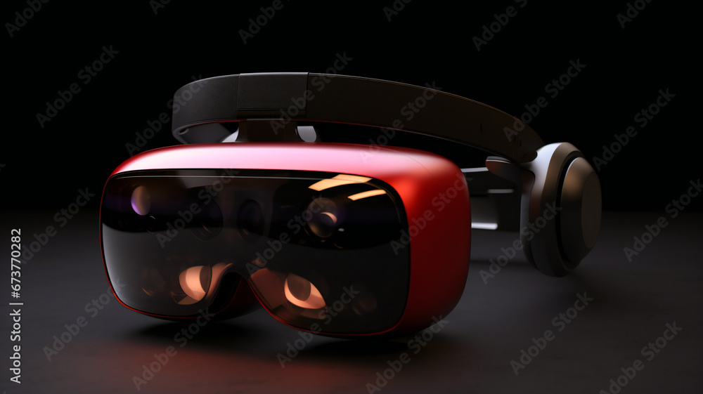 augmented reality smart glasses VR. AR glasses Stock Photo | Adobe Stock