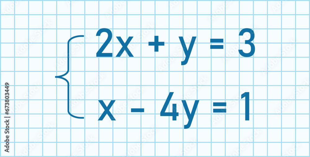 System of linear equations in two variables. Examples of systems of ...