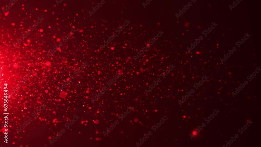 Dynamic wave of glowing particles. Digital technology background ...