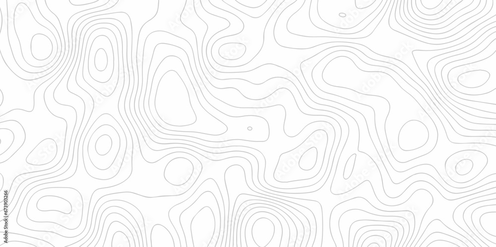 Seamless pattern wave lines Topographic map. Geographic mountain relief ...