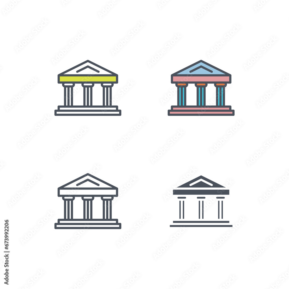 Vector sign of the theatre symbol isolated on a white background. icon ...