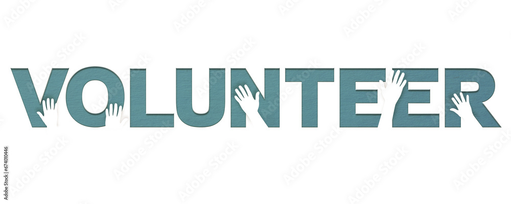 International Volunteer Day greeting banner. IVD awareness concept ...