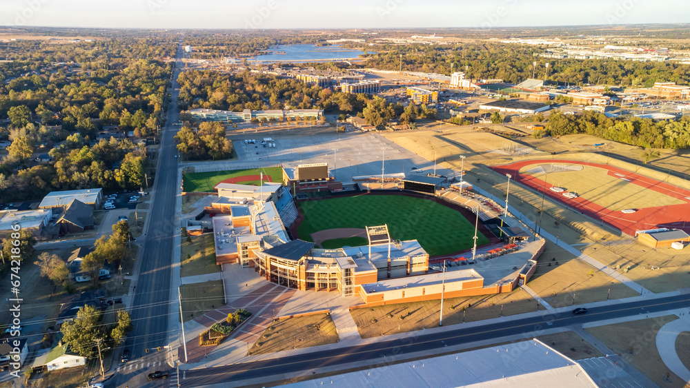 O'Brate Stadium is the home field of the Oklahoma State University ...