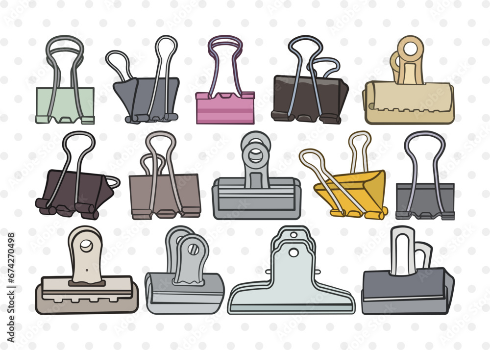 Binder Clip Clipart at Dolores Bennett blog