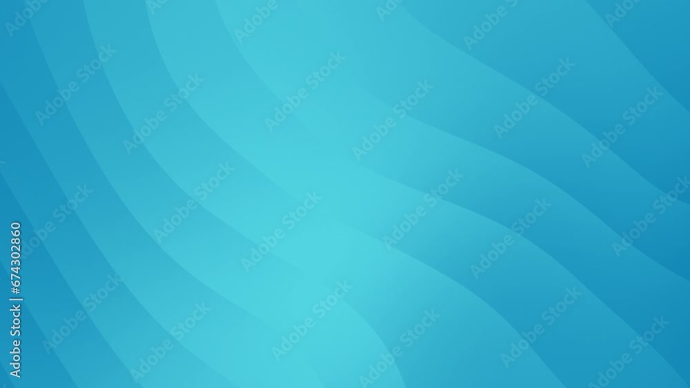 Blue motion background with moving wavy shapes, blue curve waves ...