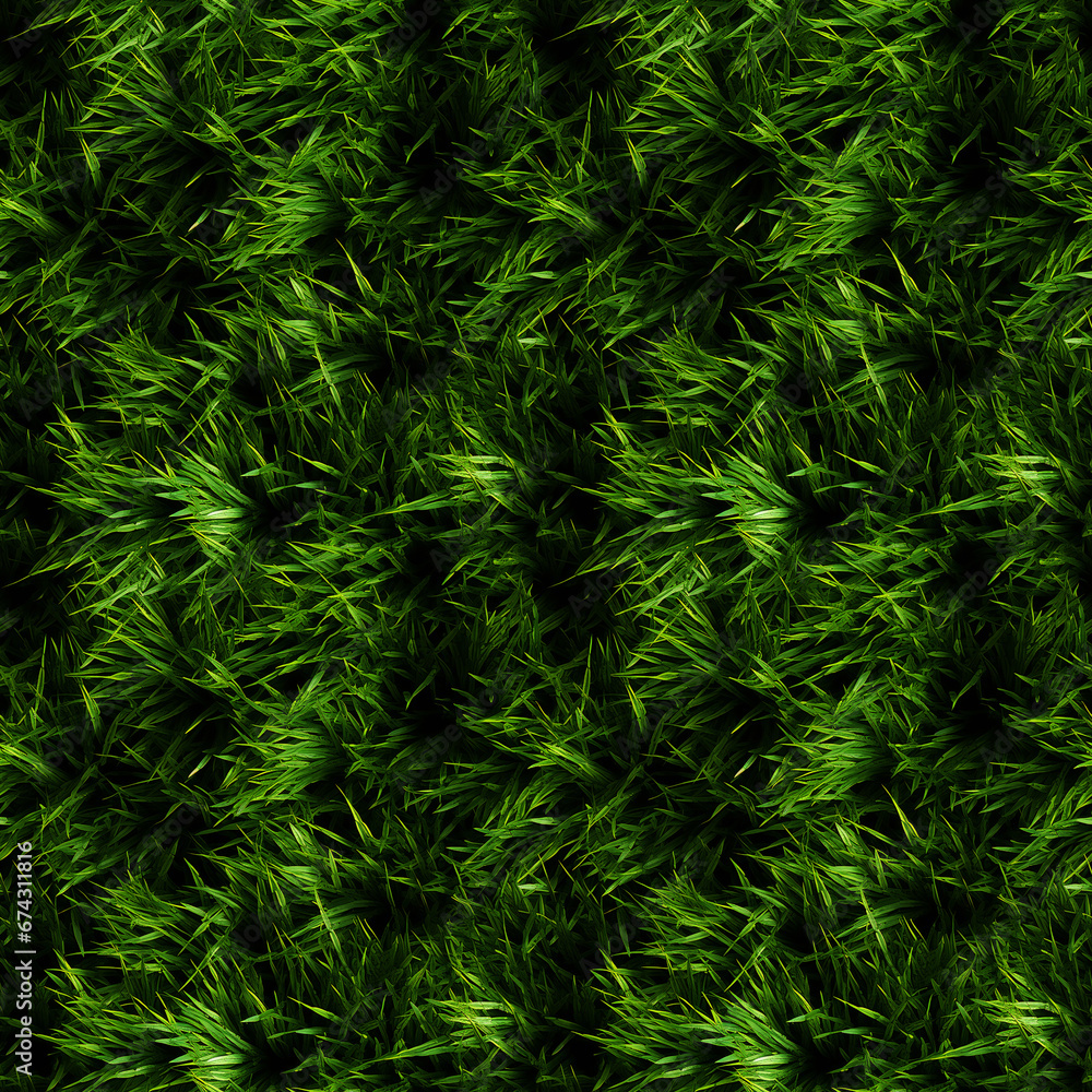 Lush Bermuda Grass Texture. Seamless Repeatable Background. Stock ...