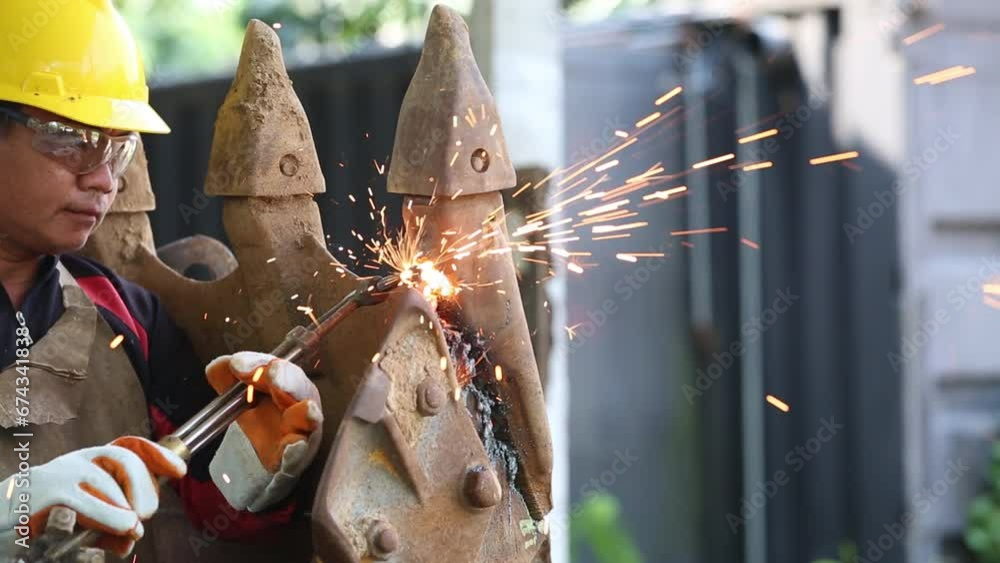 Gas welding, oxy-fuel cutting are processes that use fuel gases and ...